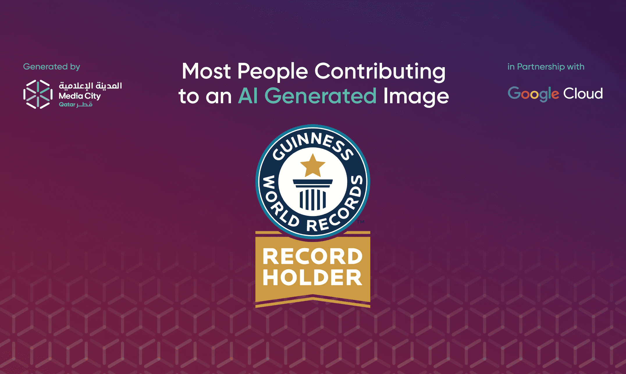 Guinness World Records™ Title Set: Media City Qatar’s ‘Qatar ArtBeat ...